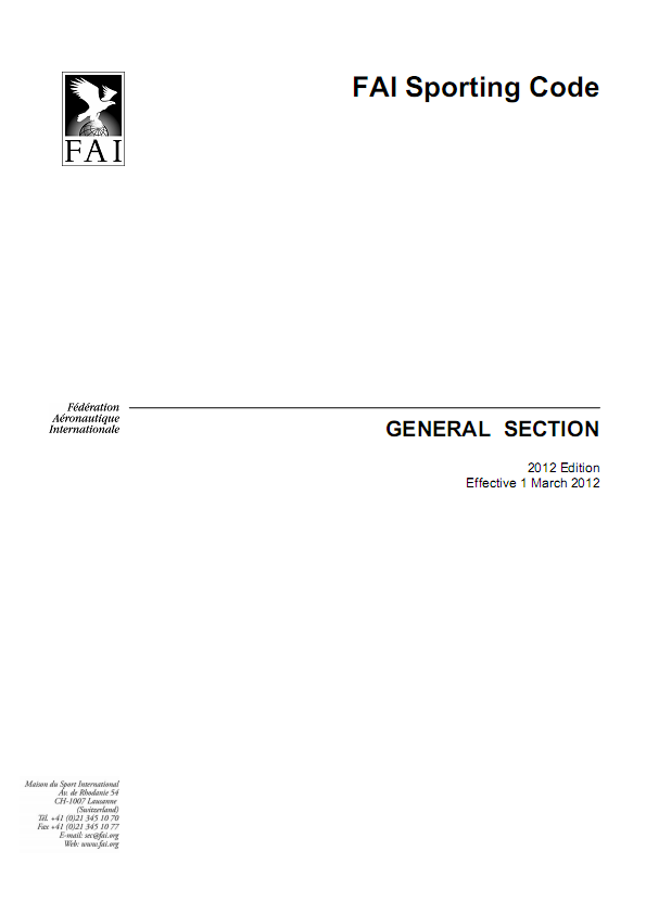 Why it is important to Read the Rules | World Air Sports Federation