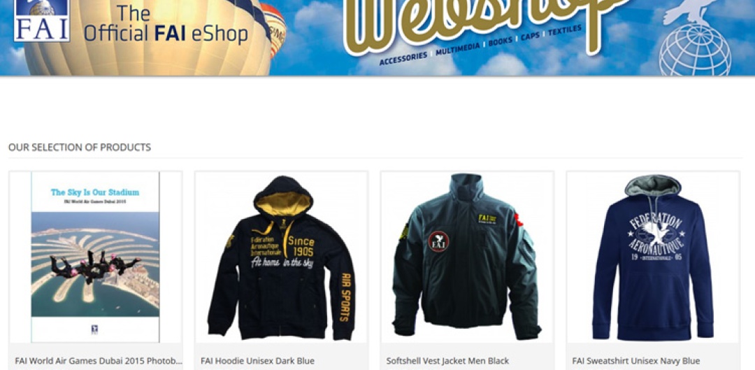 New FAI Retro-Look Items and FAI World Air Games Photo Book at Your ...