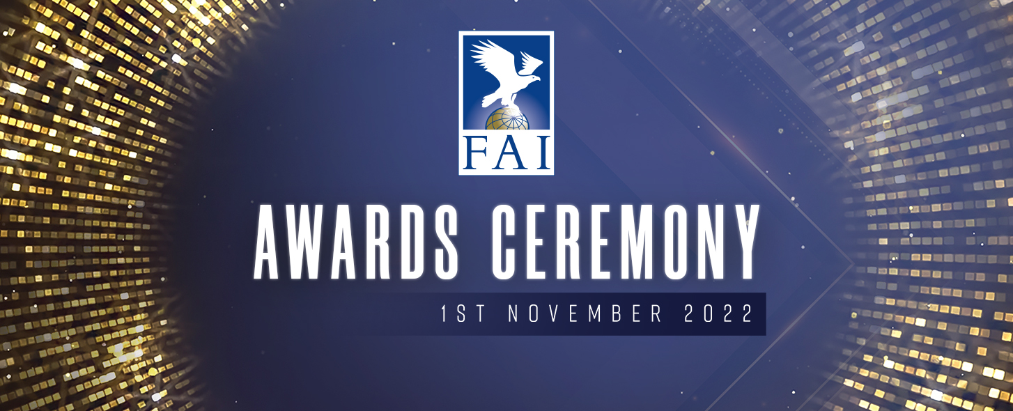 Join us to watch the FAI Awards Ceremony 2022 online | World Air Sports ...